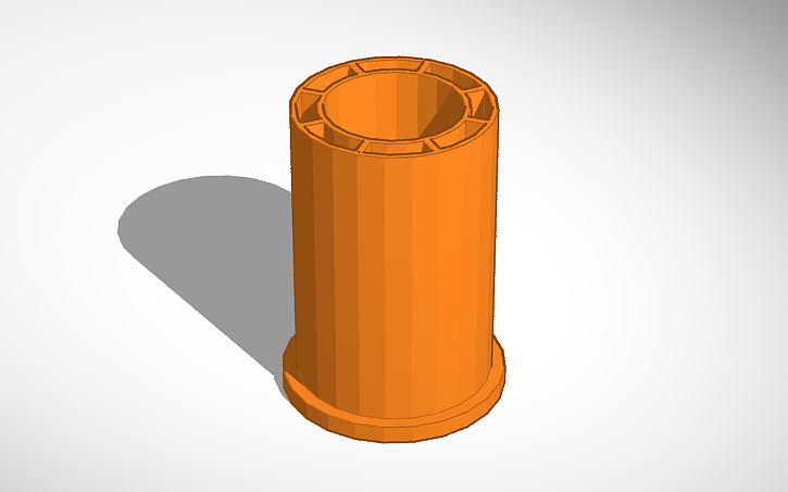 3D design 52mm hub - Tinkercad