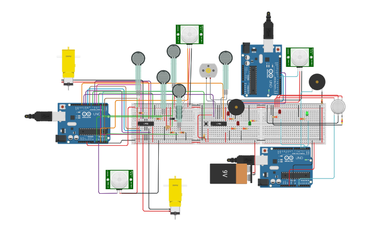 Circuit design whole circuit | Tinkercad