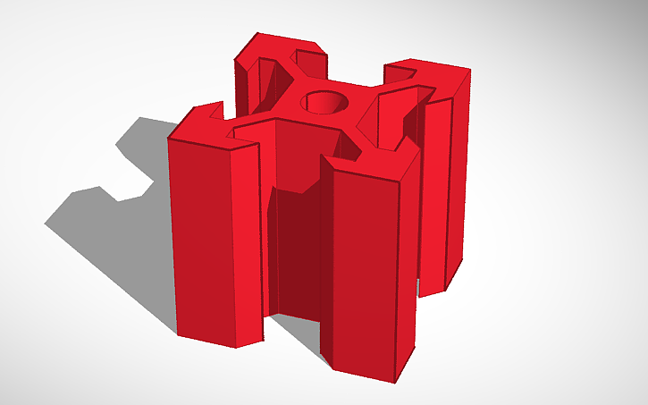 3D design 20_20 Aluminum_Extrusion | Tinkercad