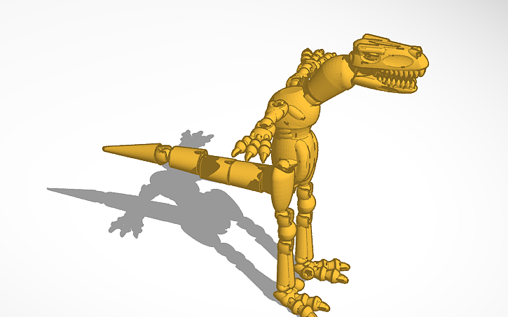 3D design Dino | Tinkercad