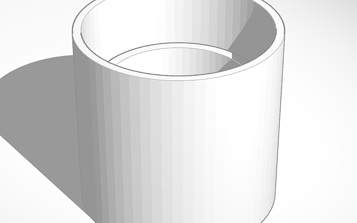 3D design 2" Copper Pipe to 2" PVC Adapter - Tinkercad