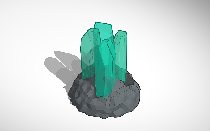 3D design Geo Stone - Tinkercad