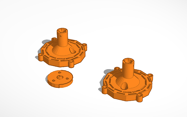 3D design Revised tree topper with larger dimensions - Tinkercad