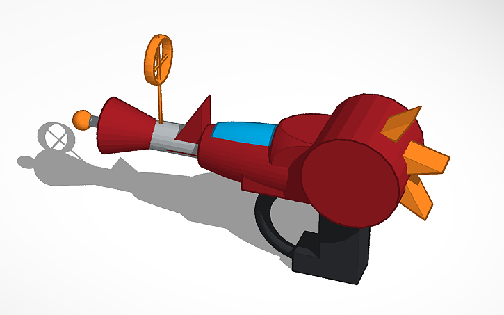 3D design Ray Gun | Tinkercad