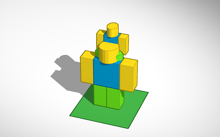 3D design Roblox noob - Tinkercad