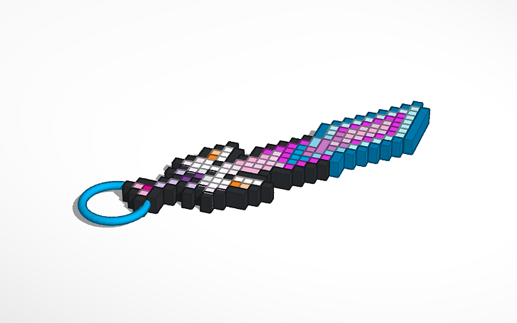 3D design Terraria Meowmere - Tinkercad