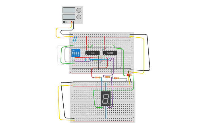 Circuit Design Lab 5 Parte 1 Tinkercad