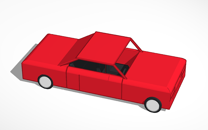 3D design my car with seats - Tinkercad