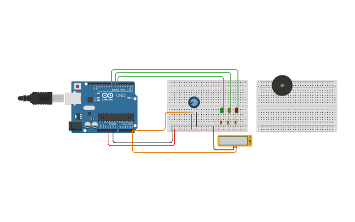 Circuit design Juliana Dias - Desafio Arduíno! - Tinkercad