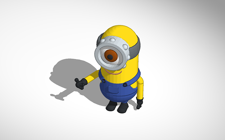 3D design Minion | Tinkercad