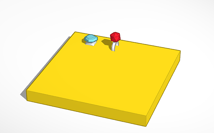 3D design Royal Gems stand | Tinkercad