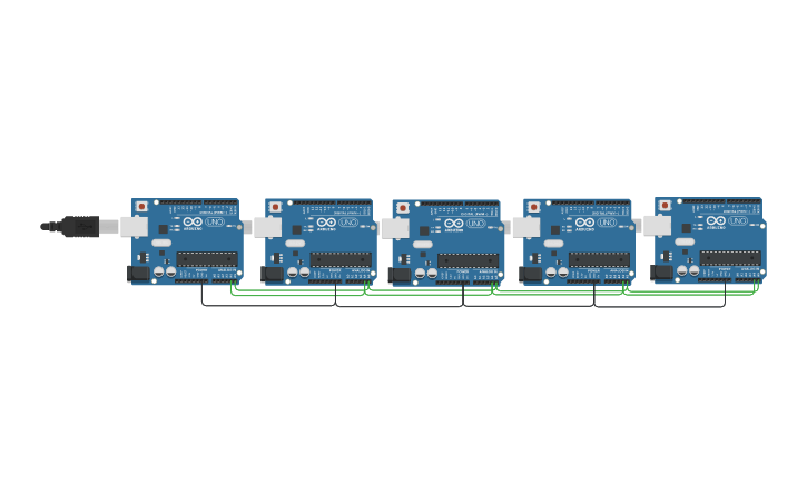 Circuit design I2C Task 1 | Tinkercad