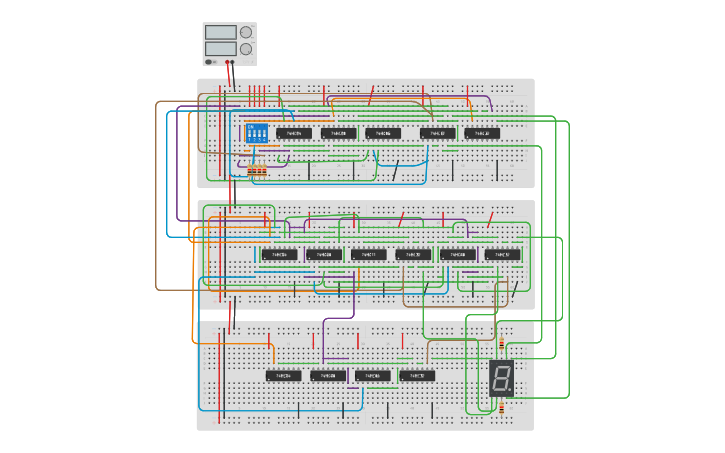 Circuit design display - Tinkercad