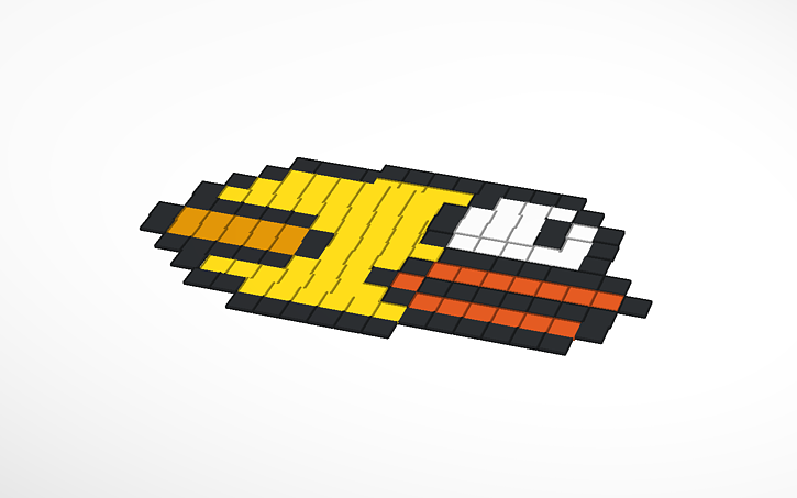 3D design Flappy Bird | Tinkercad