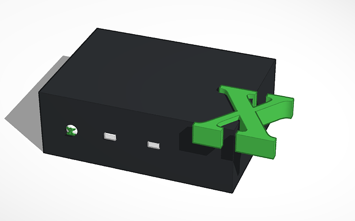 3D design Xbox | Tinkercad