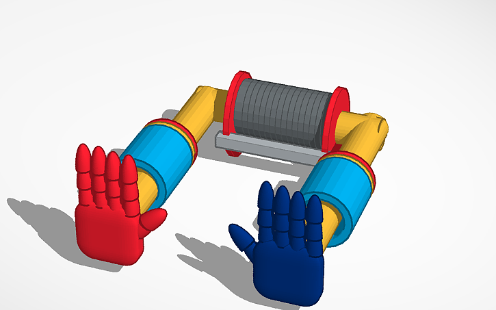 3D design grabpack - Tinkercad