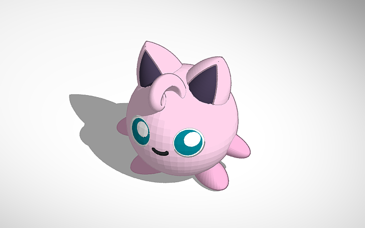 3D design Jigglypuff (Contest entry) - Tinkercad
