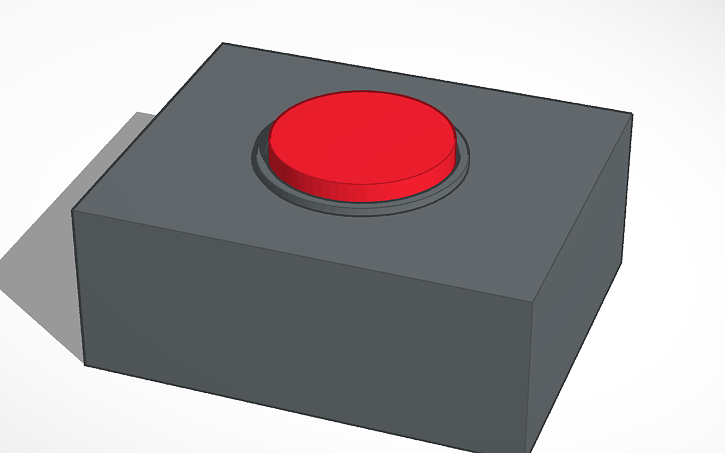 3D design Button - Tinkercad