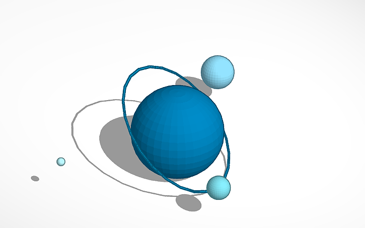 3D design Neptune - Tinkercad