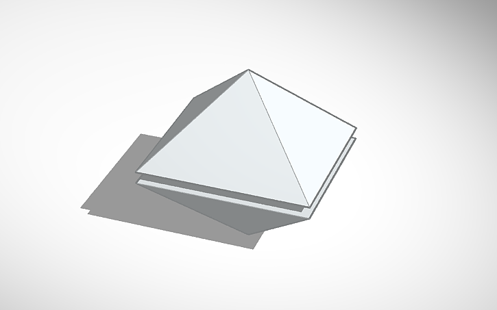 3D design louvre - Tinkercad