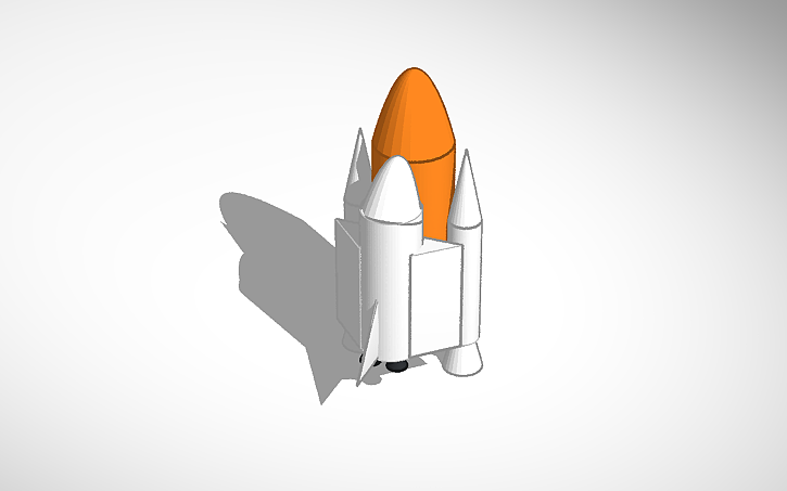 3D design Space shuttle | Tinkercad