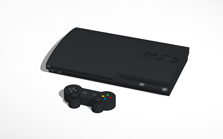 3D design PS3 - Tinkercad