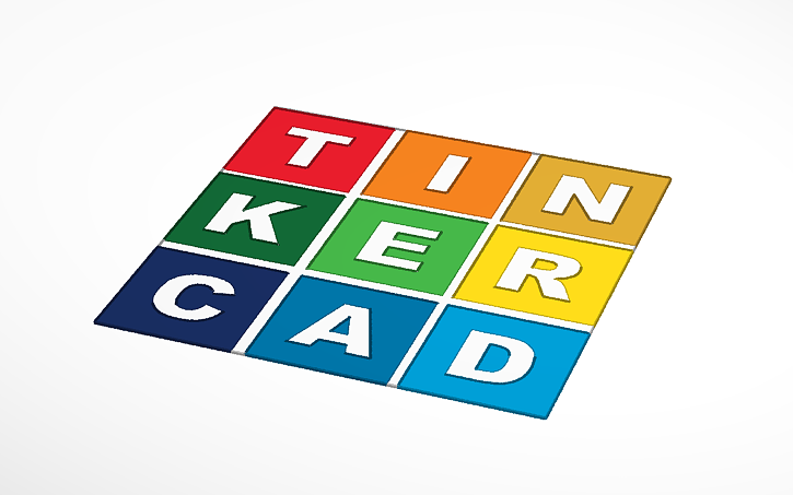 3D design TINKERCAD logo | Tinkercad