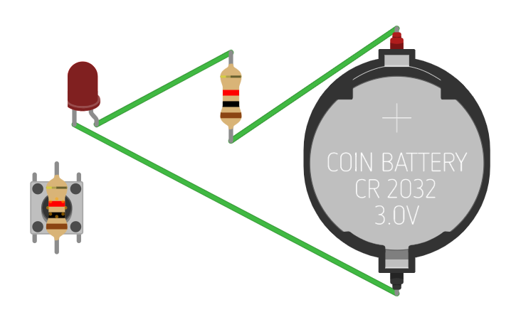 Circuit design my first circuit - Tinkercad
