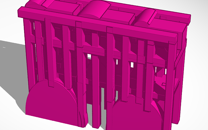 3D design The Bridge | Tinkercad