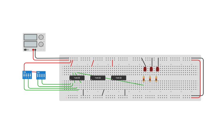 Circuit Design 8 3 Encoder Tinkercad