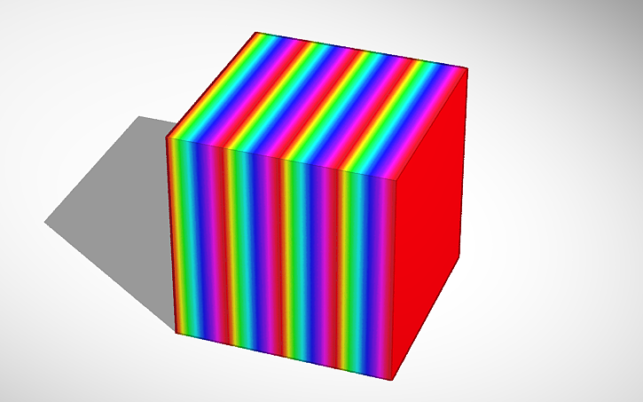 3d Design Multicolor Tinkercad