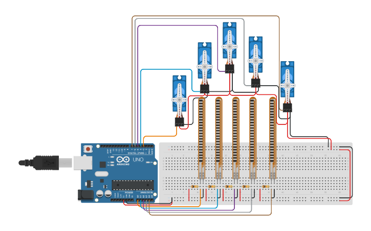 Circuit Design Actividad 1 Tinkercad
