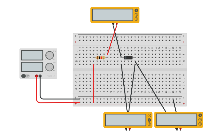 Circuit design praktek 5 | Tinkercad