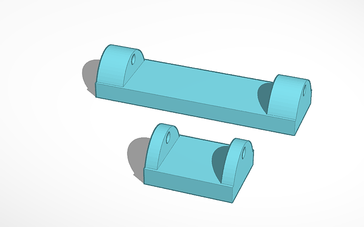 3D design axle holder - Tinkercad