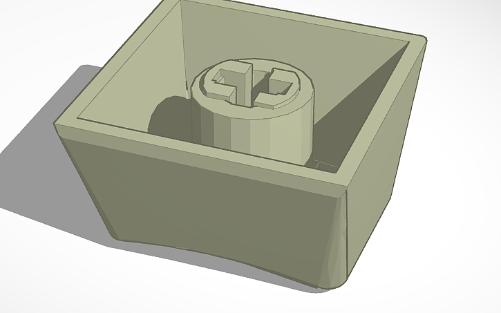 3D design Remixed Key Cap for Atari ST - Tinkercad