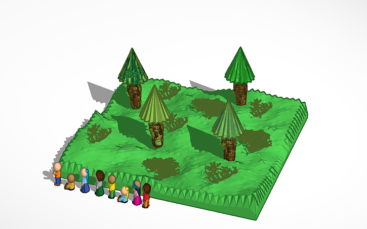 3D design Garden - Tinkercad