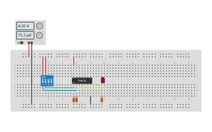 Circuit Design Circuito Con Or Lab Sistemas Digitales Tinkercad