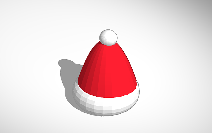 3D design hat - Tinkercad