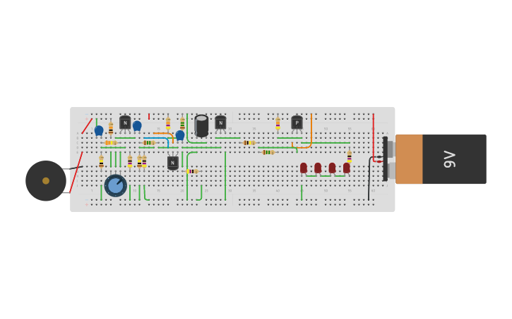 Circuit design Sound To Light Circuit Design OLD | Tinkercad