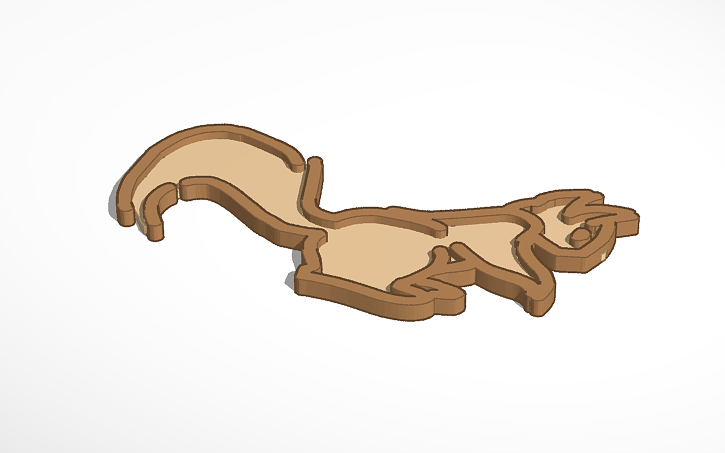 3D design Squirrel - Tinkercad