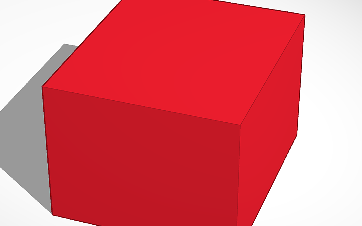 3D design prisma quadrato | Tinkercad