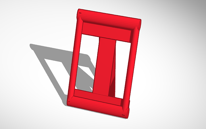 3D design picture frame - Tinkercad