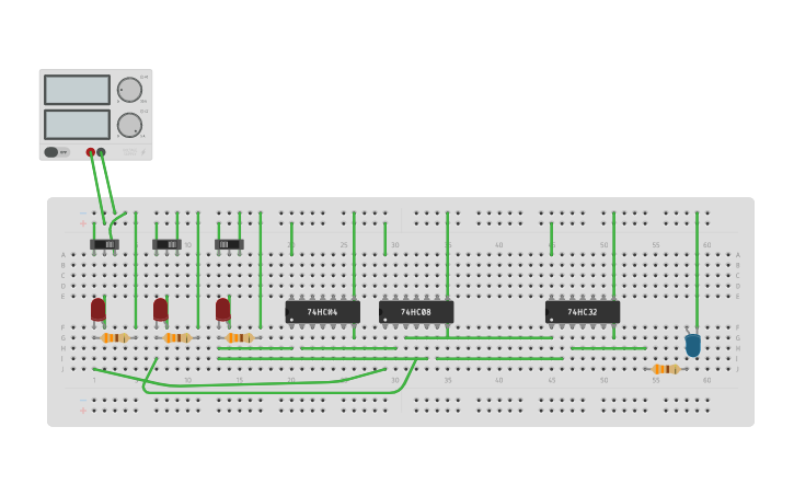 Circuit Design Multiplexer 2 To 1 Tinkercad