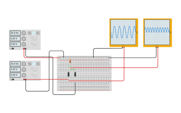 Circuit design Copy of Full Wave Rectifier - Tinkercad