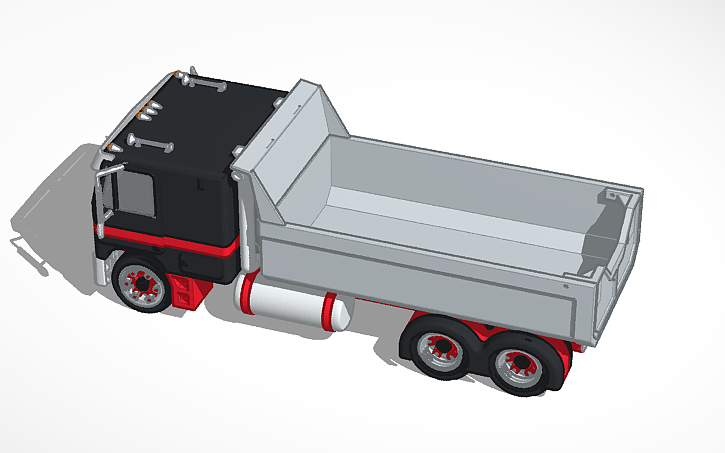 3D design K100 tipper - Tinkercad