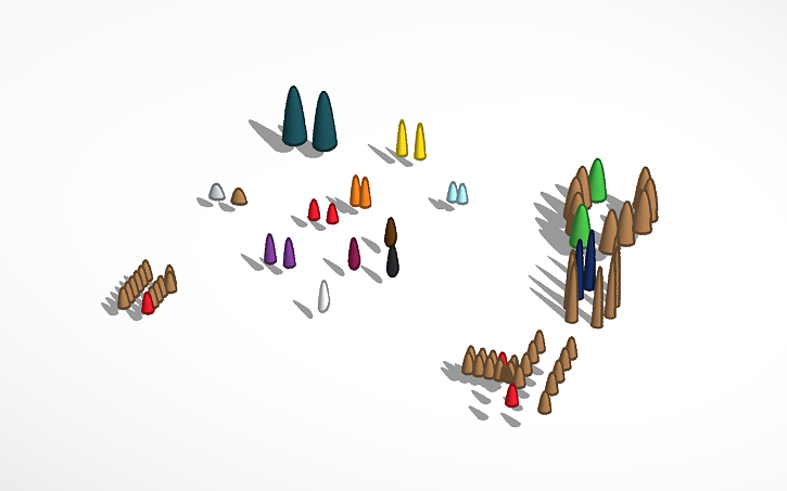 3D design Horned Lizard - Tinkercad