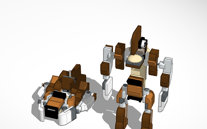 3d Design Transformers Screenshot Tinkercad
