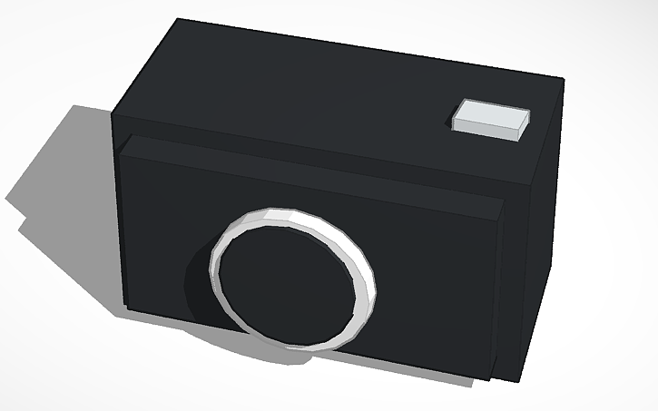3D design Camera - Tinkercad
