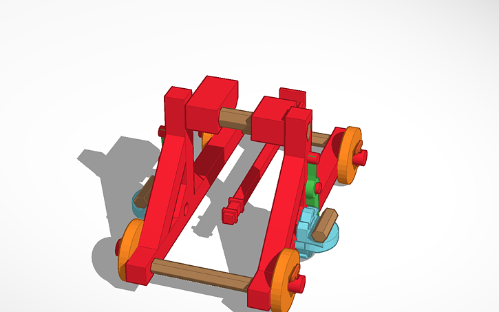 3D design Deluxe Catapult ASSY - Tinkercad