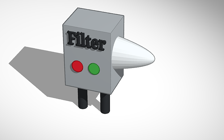 3D design Ocean Filter - Tinkercad